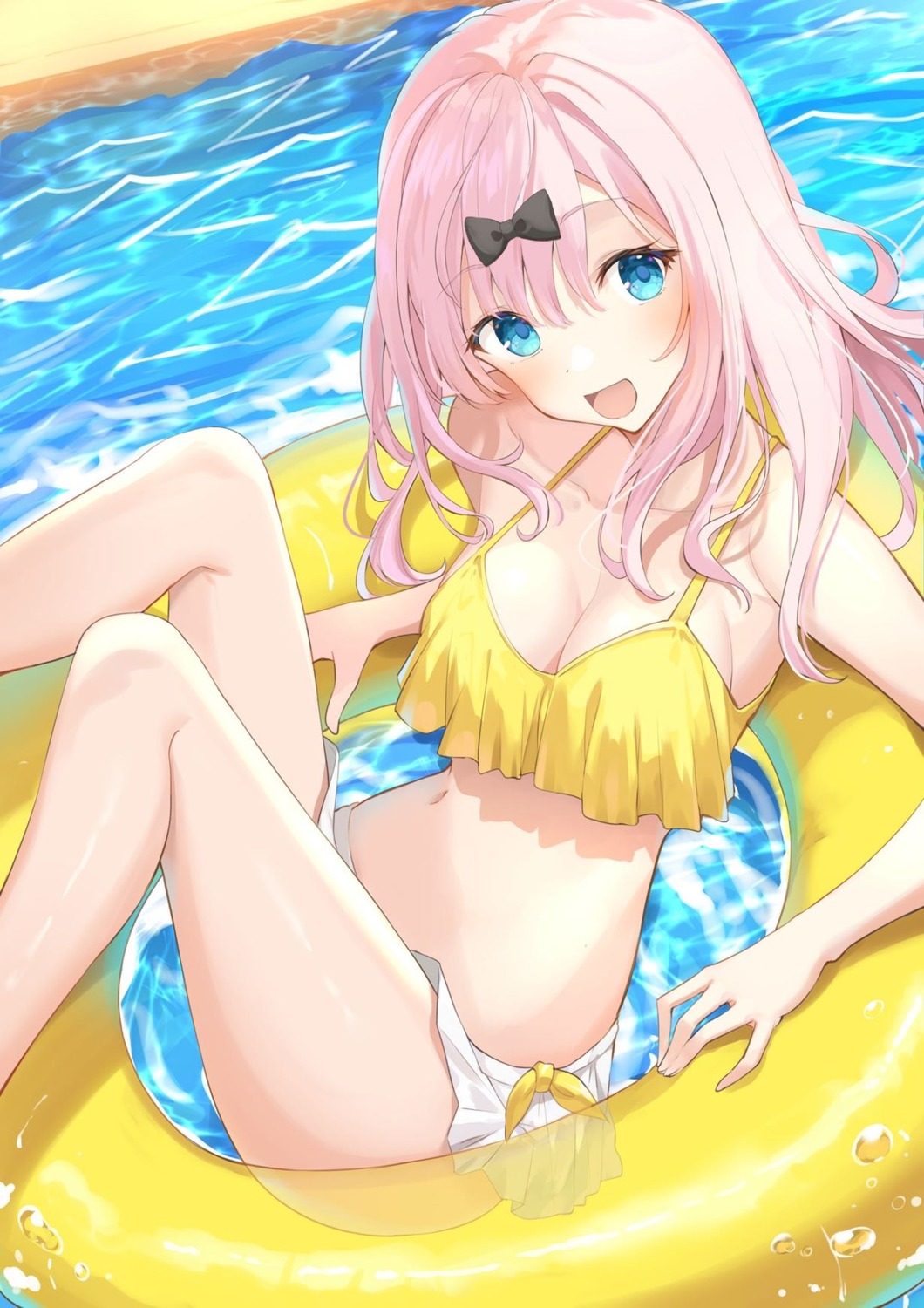 kanaria hisagi kaguya-sama wa kokurasetai ~tensai-tachi no renai zunousen~ fujiwara chika bikini ...